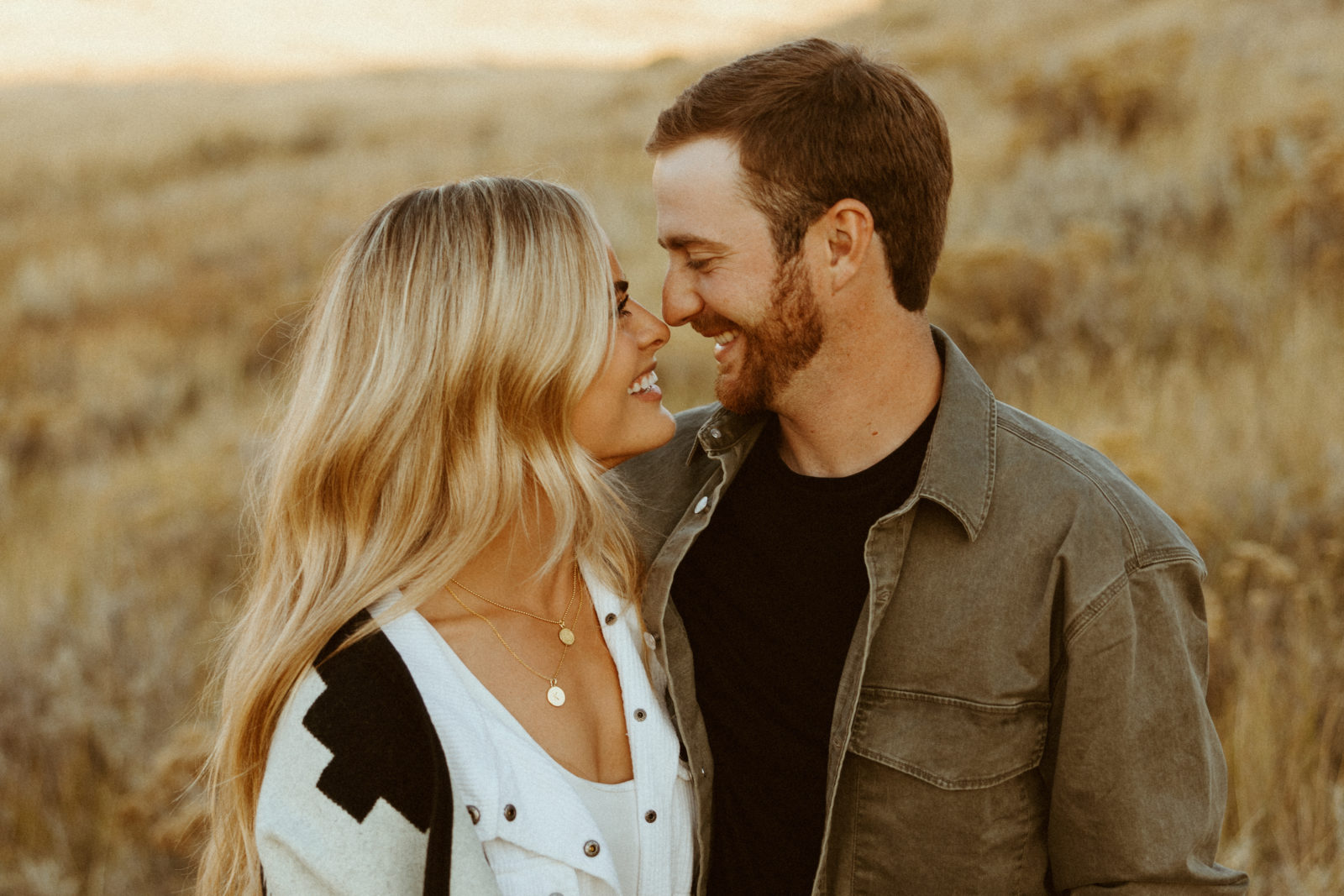 Playful Mountain Engagement Photos in Montana - tawneebreephoto.com
