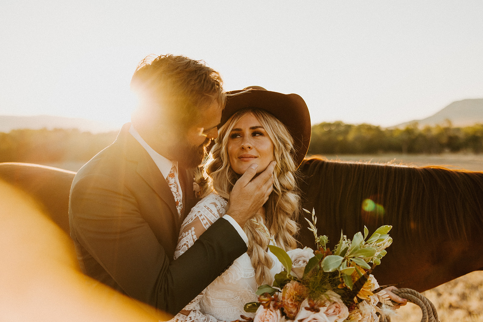 Boho Western Wedding Inspiration | Montana Wedding Photographer ...