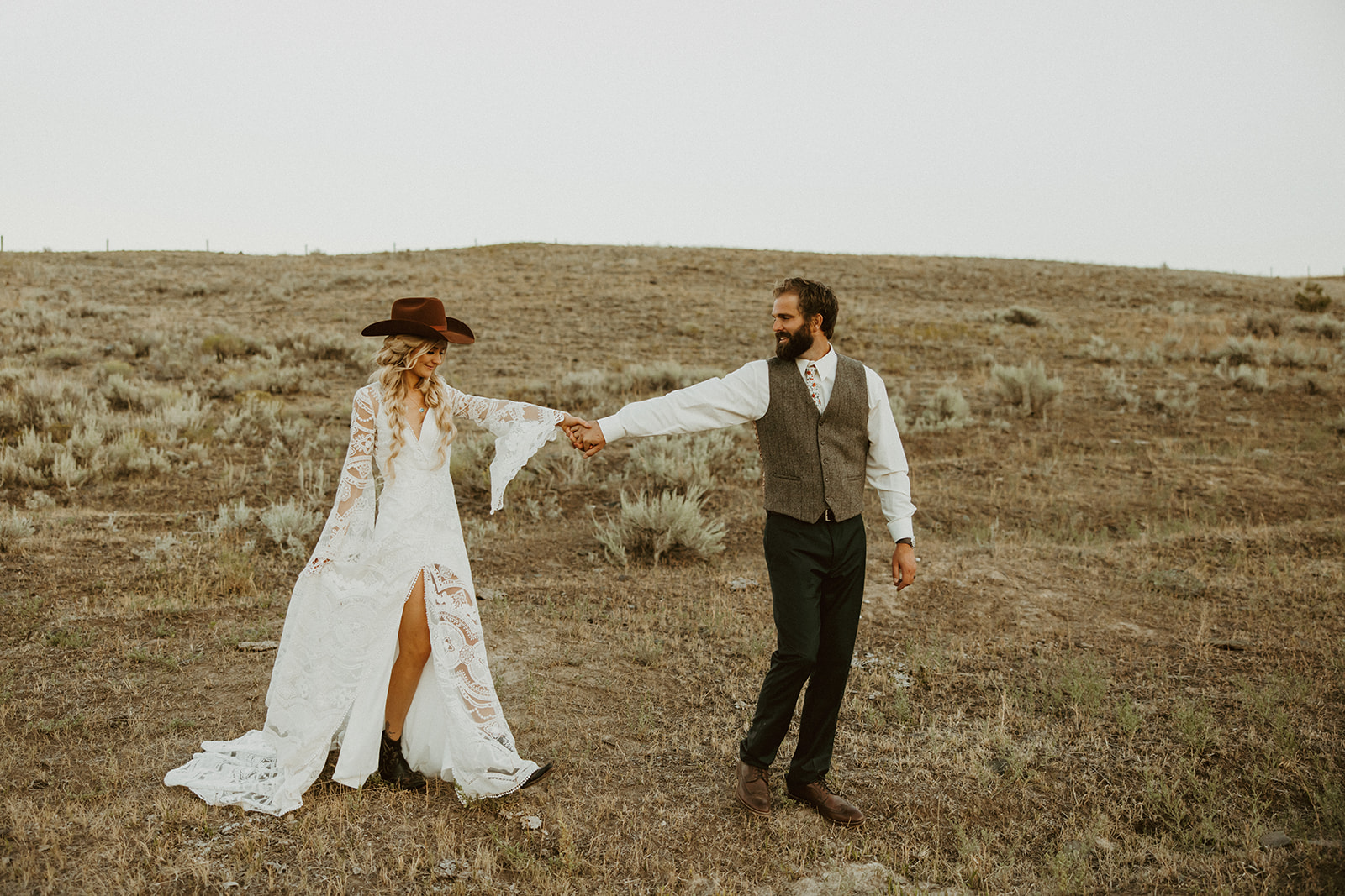 Boho Western Wedding Inspiration | Montana Wedding Photographer ...